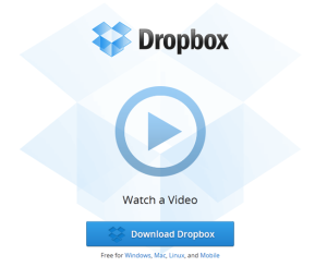 Dropbox Homepage > To Market